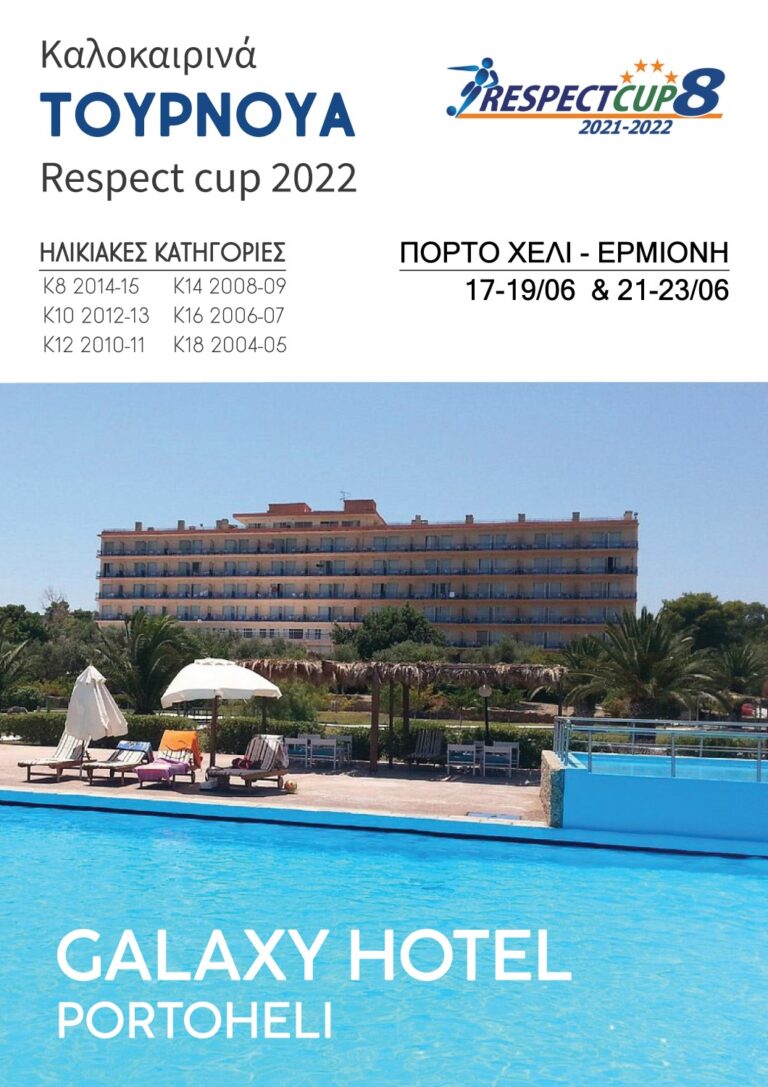 Respect CUP - Το κορυφαίο τουρνουά παιδικού ποδοσφαίρου